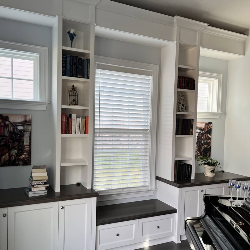 Libraries & Shelving for Autumnwood Designs by Wishbone+Partners